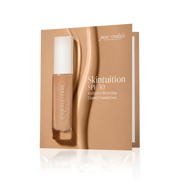 Skintuition SPF 30 Radiance-Boosting Liquid Foundation Sample Card ...